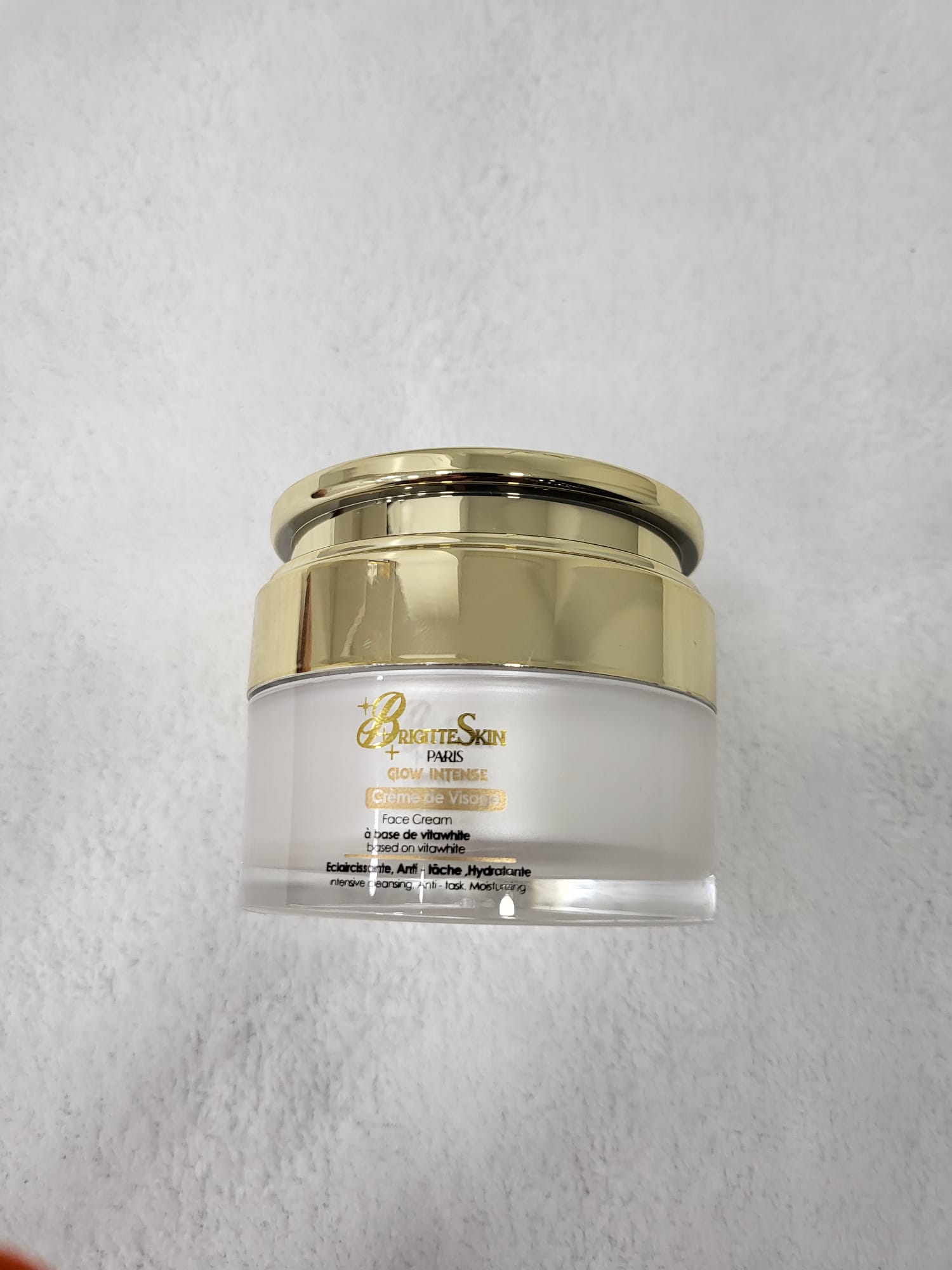 Soins du visage -Crème de visage Glow intense -Brigitte Skin Paris