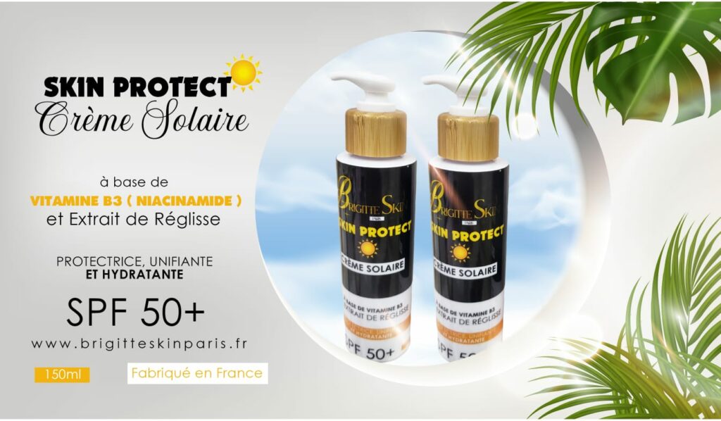 SKIN PROTECT CRÈME SOLAIREĺ - Brigitte Skin Paris